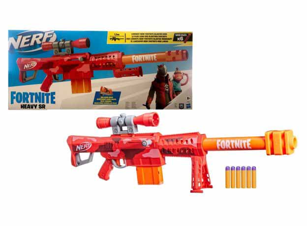 تفنگ نرف Nerf مدل Fortnite Heavy SR - Hello Games
